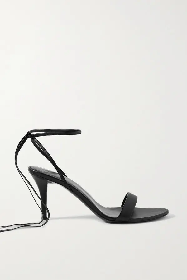 THE ROW Maud Lace-up Leather Sandals