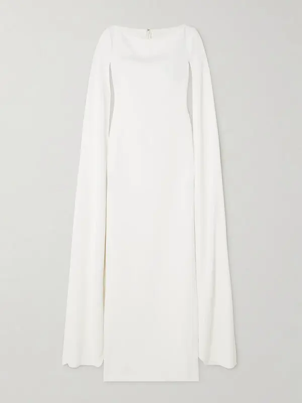 Solace London Sadie Cape-effect Gown