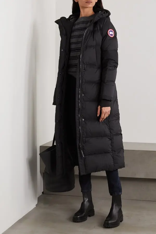 Canada Goose Alliston Hooded Quilted Ripstop Down Coat