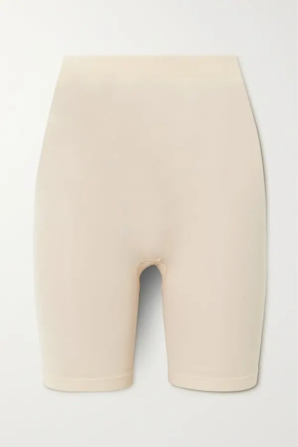 SKIMS Seamless Sculpt Mid Thigh Short - Neutrals