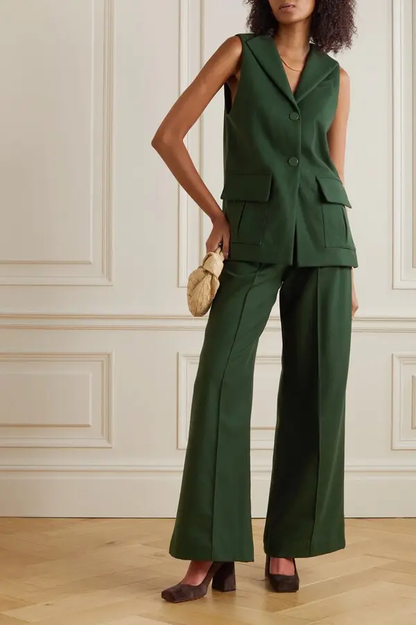NET-A-PORTER FOR THE KING’S FOUNDATION Net Sustain Wool-felt Vest
