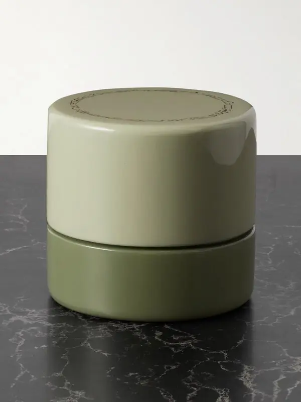 TROVE Sidekick Lacquered Wood Jewelry Box - Green