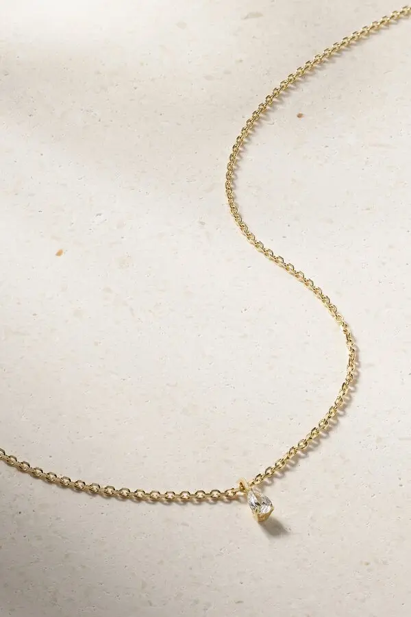 ANITA KO 18-karat Diamond Necklace - Gold