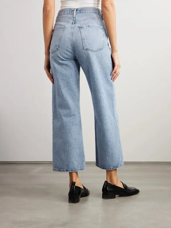 AGOLDE Ren High-rise Wide-leg Jeans