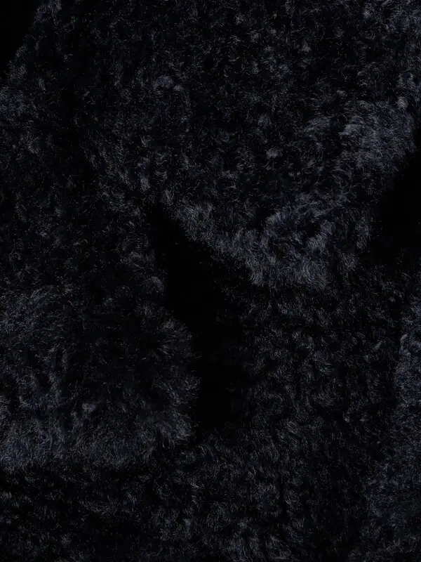 Stella McCartney Faux Shearling Oversized Jacket