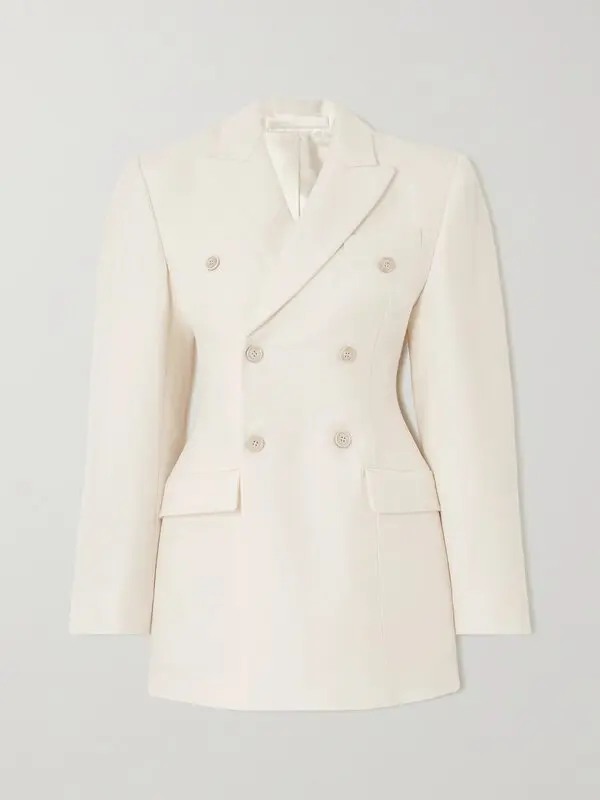 Wardrobe.NYC Double-breasted Wool-twill Blazer