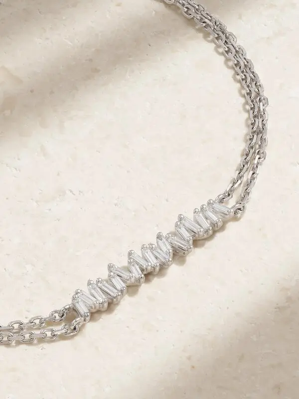 SUZANNE KALAN 18-karat Diamond Bracelet