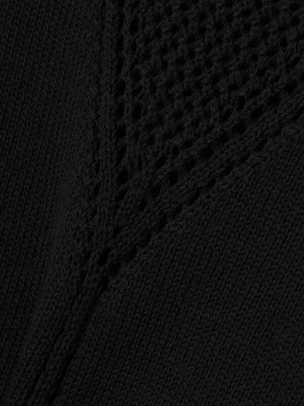 JIL SANDER Pointelle-knit Top