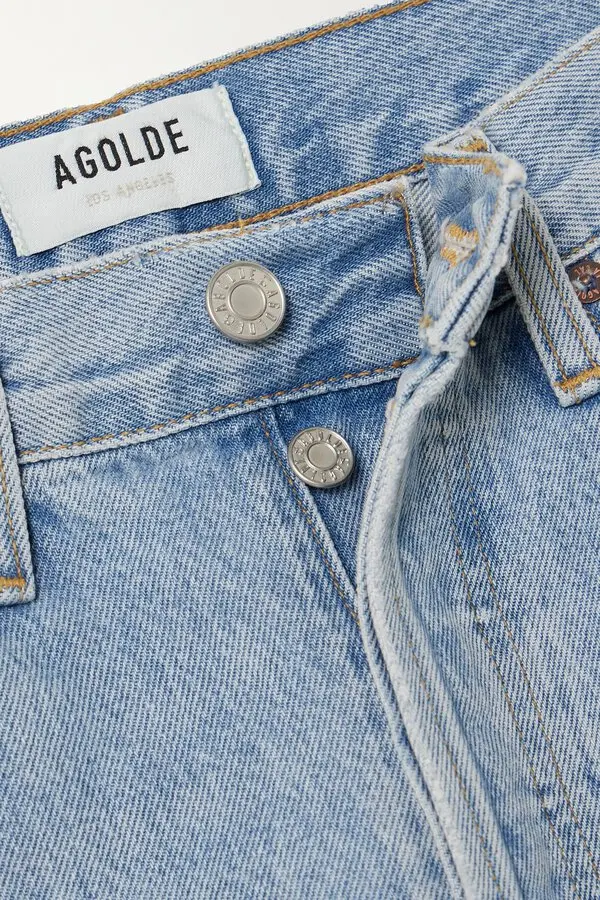 AGOLDE Luna High-rise Tapered Jeans - Blue