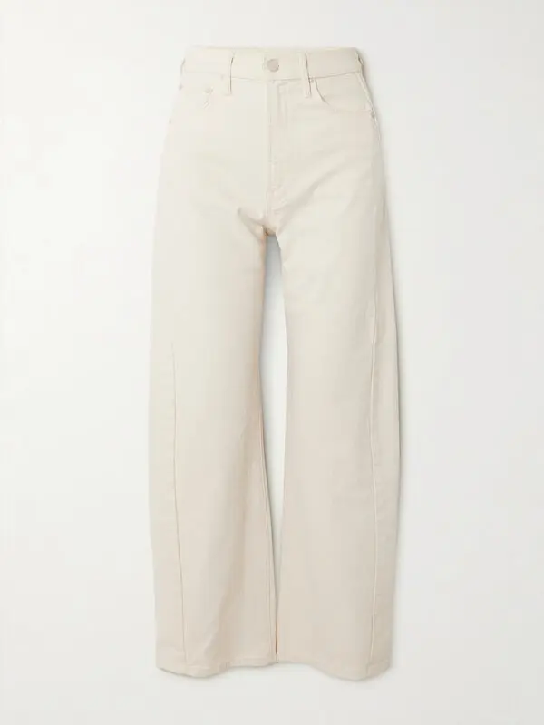 MOTHER The Half Pipe Ankle High-rise Tapered Jeans