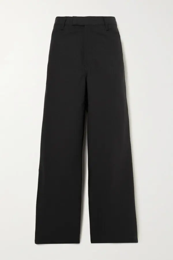 Amiri Cotton-canvas Wide-leg Pants