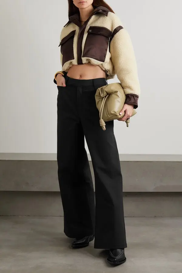 Amiri Cotton-canvas Wide-leg Pants