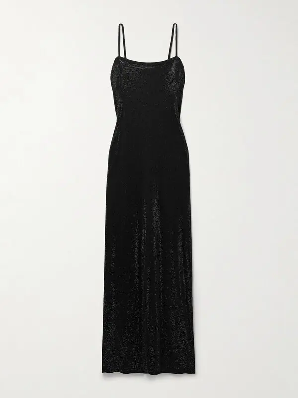 Alexander Wang Crystal-embellished Midi Dress