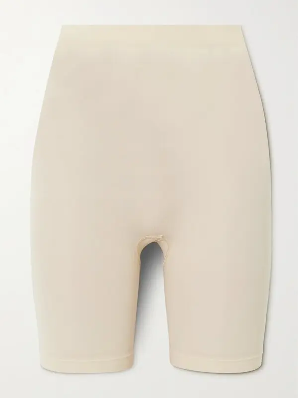 SKIMS Seamless Sculpt Mid Thigh Short - Neutrals
