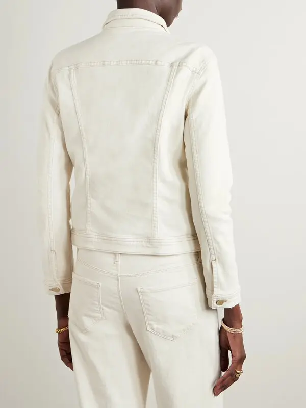 L'Agence Shuri Stretch-denim Jacket