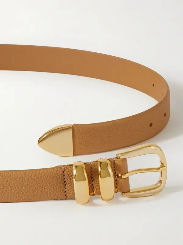 Anderson's Textured-leather Waist Belt