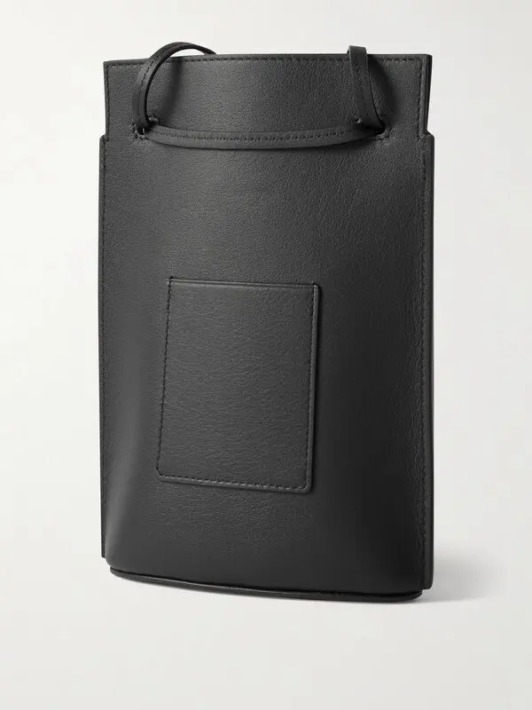 Loewe Dice Pocket Leather Shoulder Bag