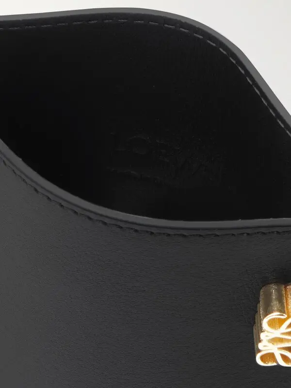 Loewe Dice Pocket Leather Shoulder Bag