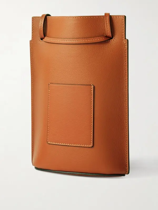 Loewe Dice Pocket Leather Shoulder Bag