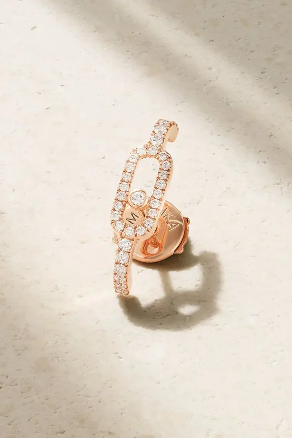 Messika Move Uno Earring - Gold