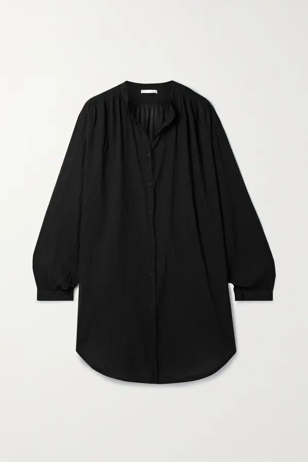 Skin Brea Oversized Cotton-voile Kaftan