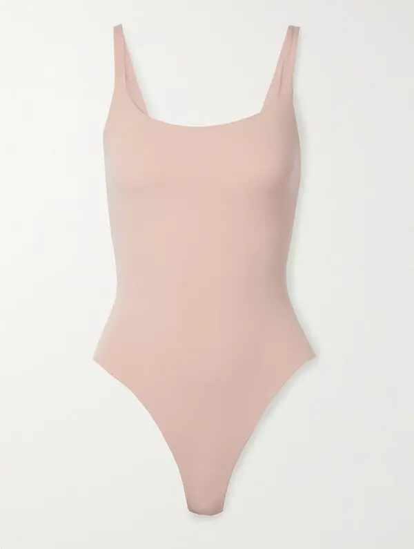 SKIMS Fits Everybody Square Neck Bodysuit - Neutrals
