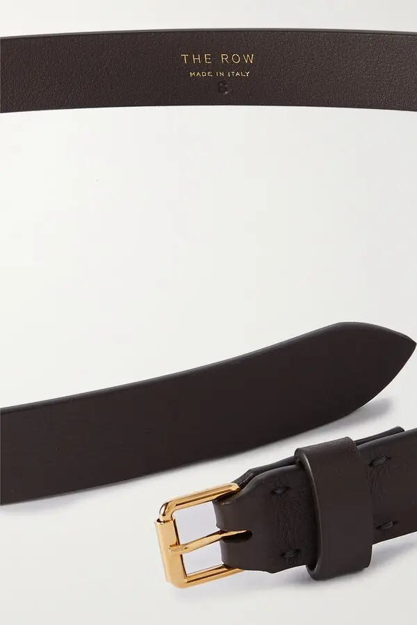 THE ROW Manny Leather Waist Belt