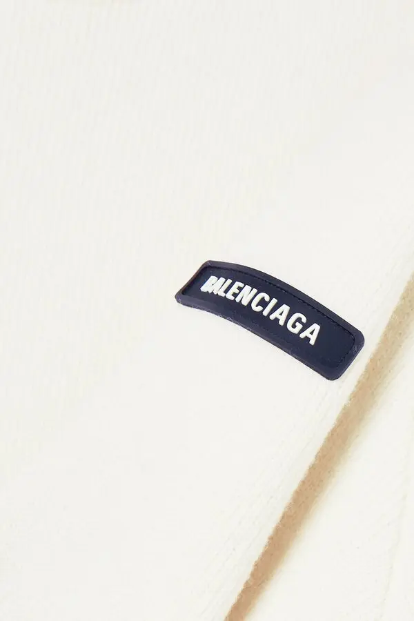 Balenciaga Appliquéd Wool Sweater