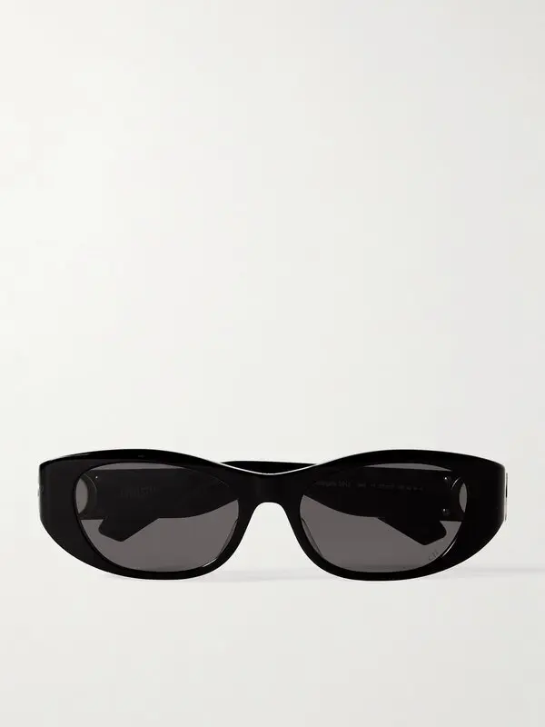 Dior 30montaigne S9u Oval-frame Sunglasses - Black