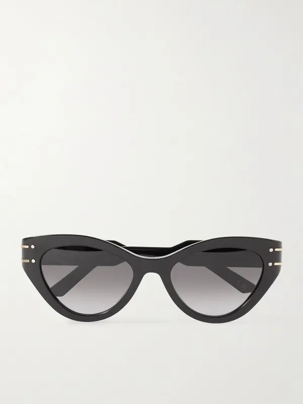 Dior Diorsignature B7i Cat-eye Sunglasses - Black