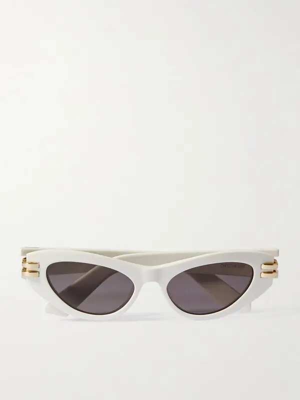 Dior Cdior B1u Cat-eye Sunglasses - Ivory