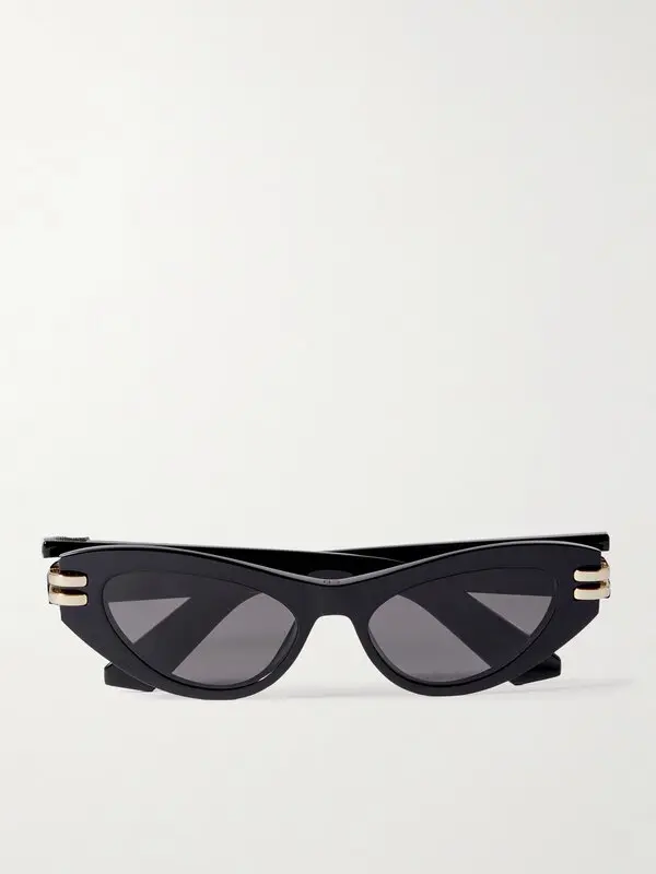 Dior Cdior B1u Cat-eye Sunglasses - Black