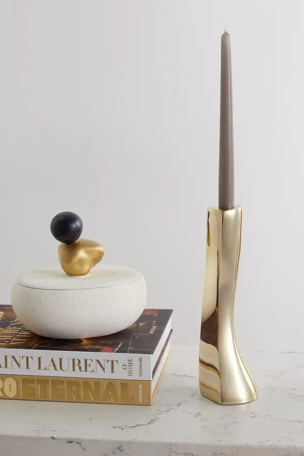 FOURTH STREET Set Of Three -tone Candlesticks