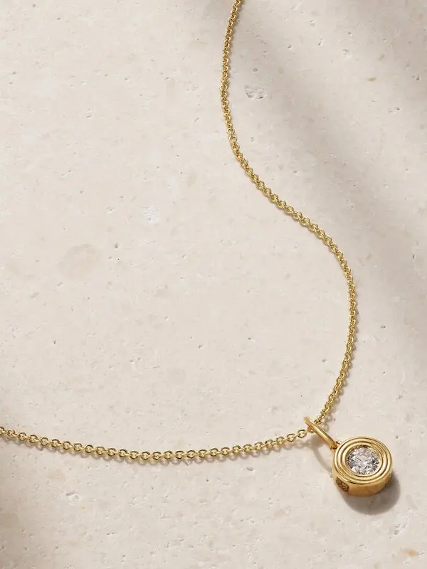 SYDNEY EVAN 14-karat Diamond Pendant Necklace - Gold