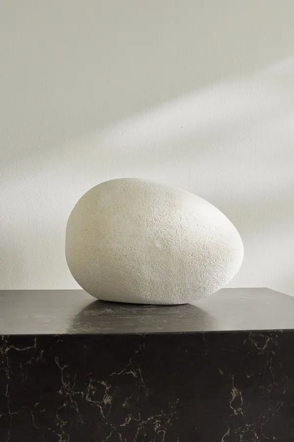 FOURTH STREET Egg Limestone Ornament