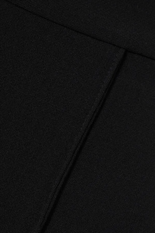 Another Tomorrow Net Sustain Stretch-merino Wool Wide-leg Pants