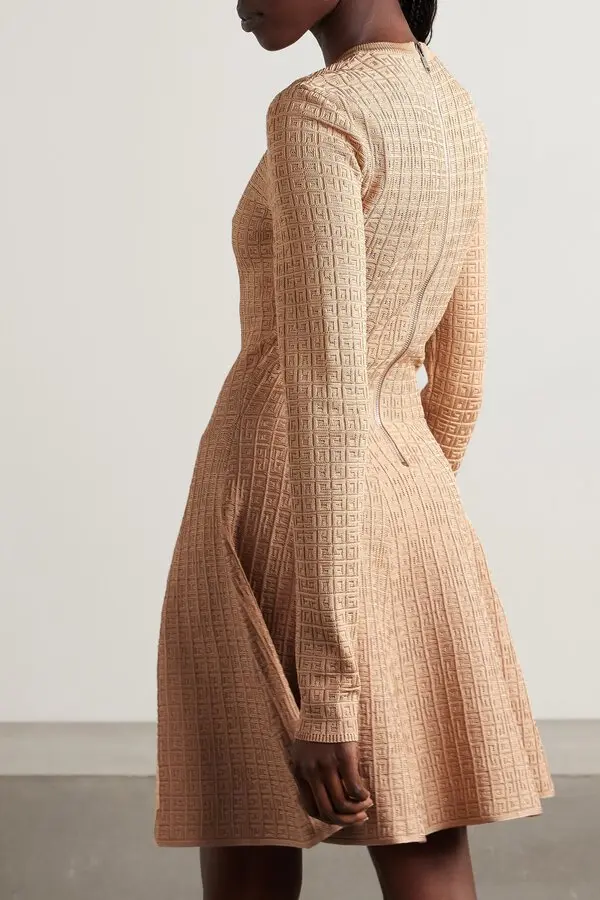 Givenchy Jacquard-knit Mini Dress