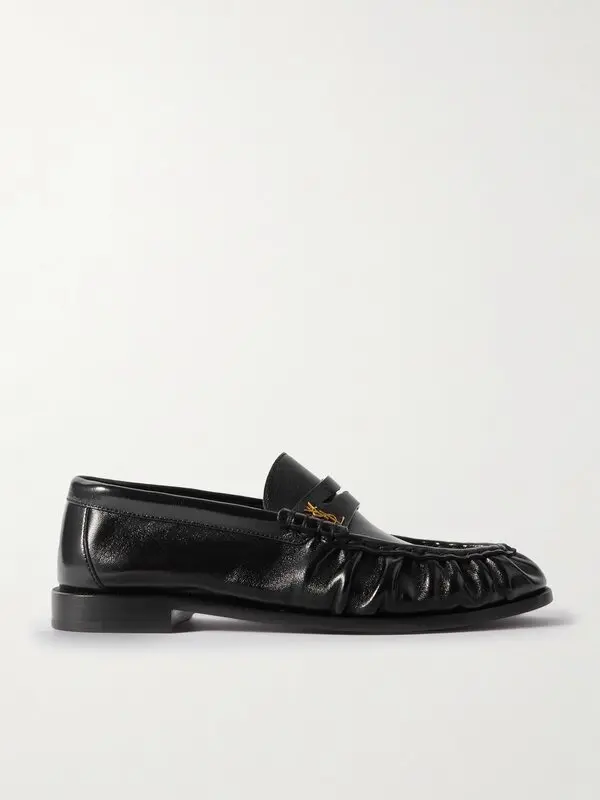 Saint Laurent Le Loafer Leather Loafers