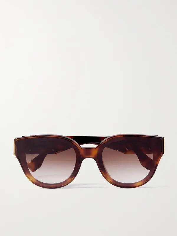 Fendi First D-frame Tortoiseshell Acetate Sunglasses - Brown