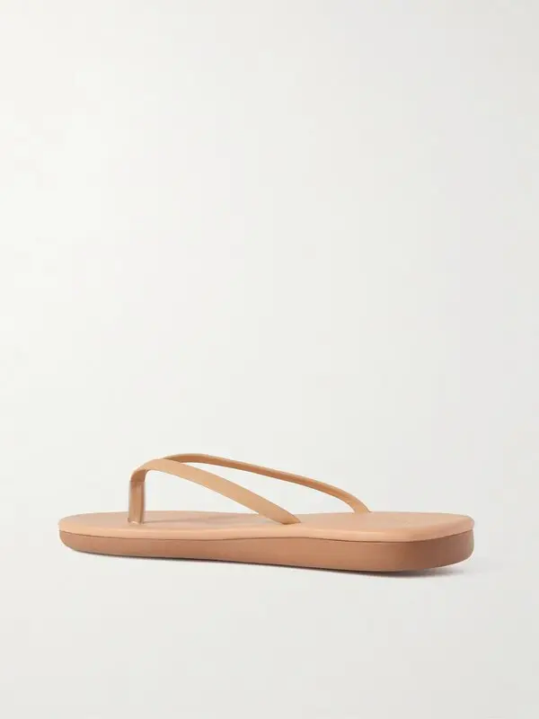 ANCIENT GREEK SANDALS Saionara Leather Flip Flops - Brown