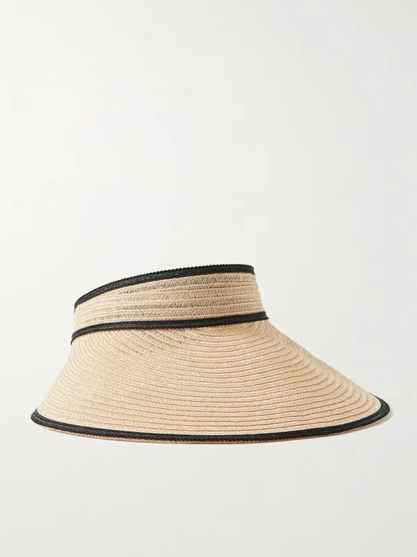 Eugenia Kim Trixie Hemp-blend Sun Visor - Brown