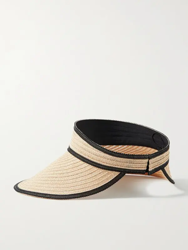Eugenia Kim Trixie Hemp-blend Sun Visor - Brown