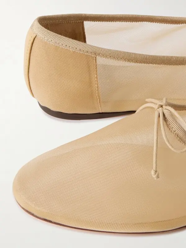 LOEFFLER RANDALL Landon Bow-embellished Ballet Flats