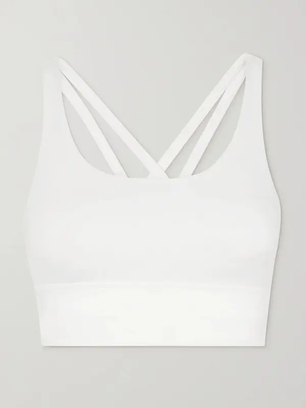 Lululemon Energy Longline Luxtreme Sports Bra - White