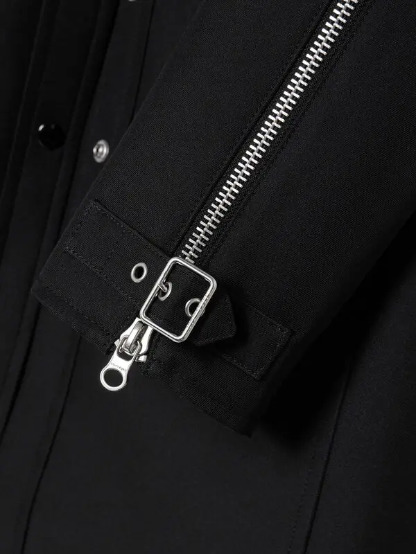 COURREGES Twill A-line Coat