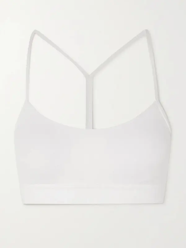 Lululemon Flow Y Nulu Sports Bra - White