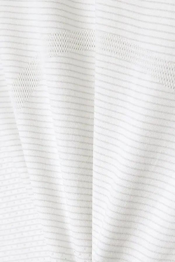 Lululemon Swiftly Tech 2.0 Striped Stretch T-shirt - White