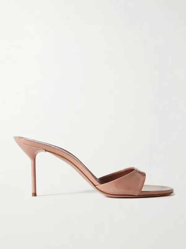 Paris Texas Lidia 70 Patent-leather Mules - Pink