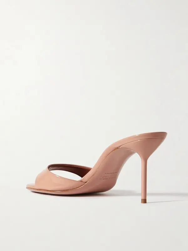 Paris Texas Lidia 70 Patent-leather Mules - Pink