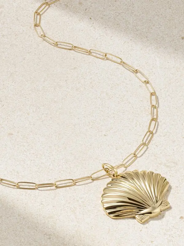 Mateo Large Venus Necklace - Gold